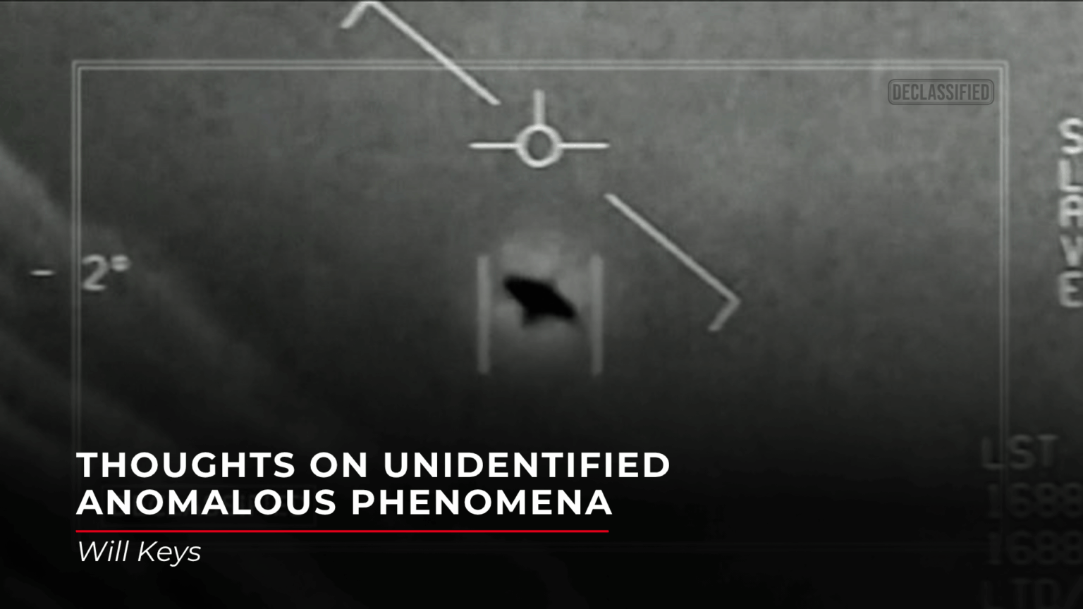 Thoughts On Unidentified Anomalous Phenomena – Africa Unauthorised